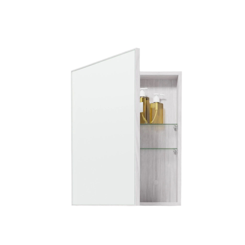 slimline bathroom cabinet 550 | oyster | wireworks london – Wireworks